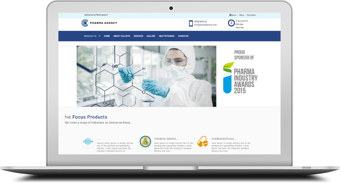 Scalable E-Commerce & Business Websites with ERP & CRM Integration.
